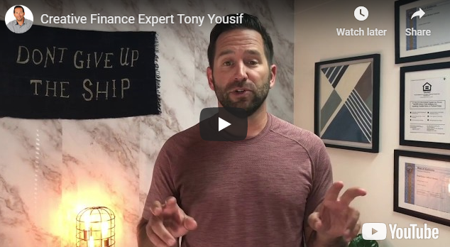 Creative finance expert Tony Yousif - South Bay Mortgage Brokers
